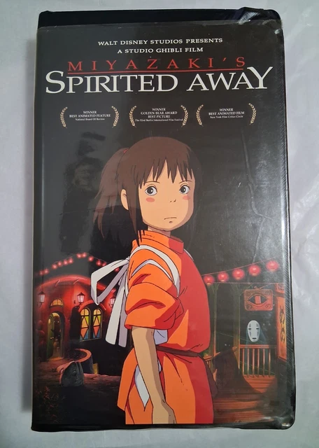 SPIRITED AWAY VHS Widescreen Studio Ghibli Disney 2001 Anime EUR 31,64 ...