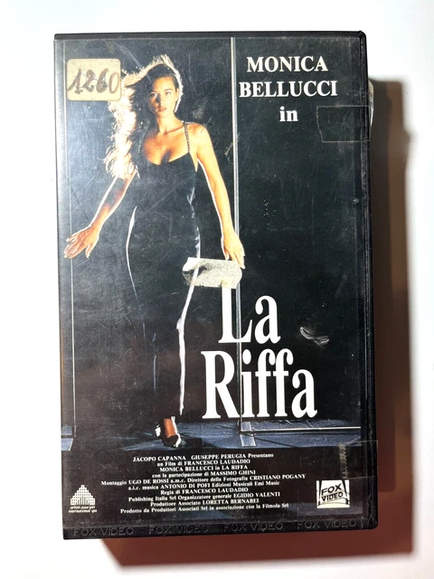 LA RIFFA (VHS, 1991) con Monica Bellucci, Massimo Ghini, Giulio ...