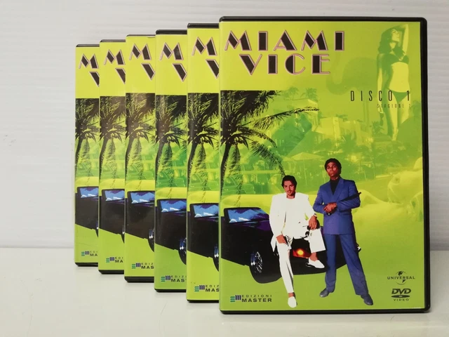 6 DVD TELEFILM Serie Tv Miami Vice Stagione 2 Universal Edizioni Master EUR 19,00 - PicClick IT