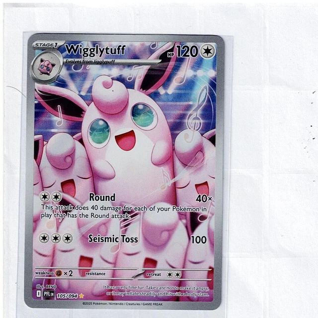 WIGGLYTUFF 105/94 ENGLISH Phantasmal Flames Pokemon Tcg Nm £25.95 ...