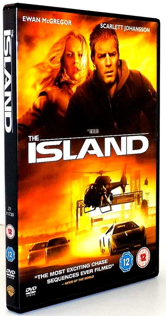 THE ISLAND (2005) R2 DVD Ewan McGregor, Scarlett Johansson, Sean Bean ...