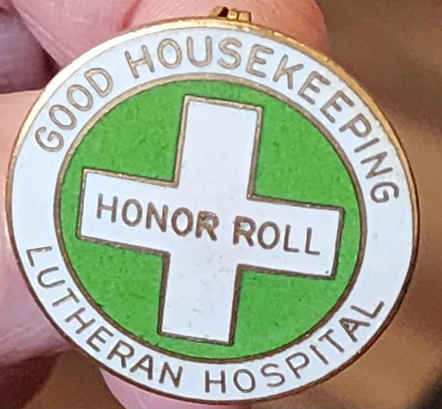 VINTAGE ENAMEL LUTHERAN Hospital Good Housekeeping Honor Roll Nursing ...