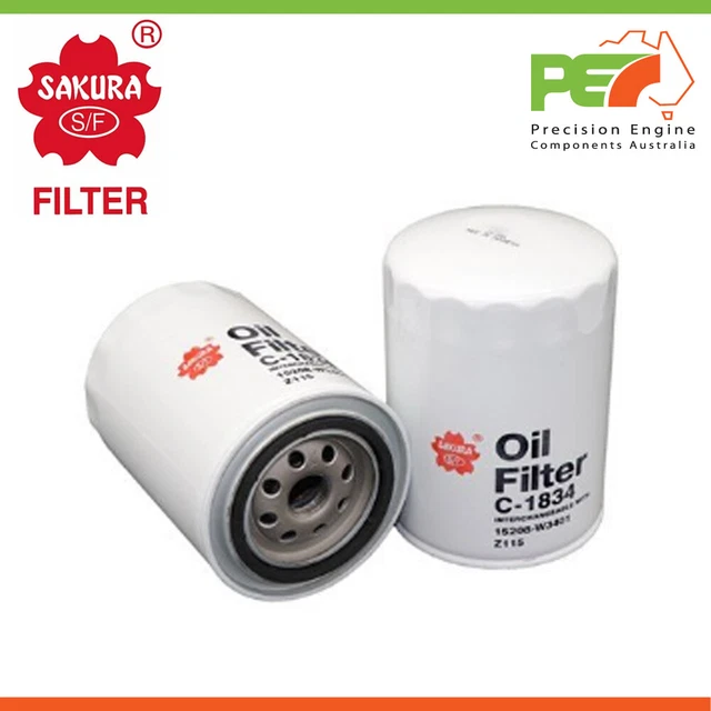 NEW * SAKURA * Oil Filter For NISSAN VANETTE C120 2L 4CYL Diesel LD20ﾠ ...