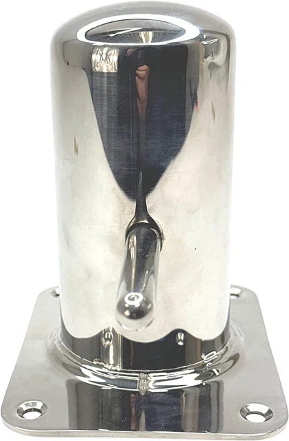 BOOTS EDELSTAHL KREUZ Poller Niro Rostfrei Stegpoller Leinen Festmacher ...