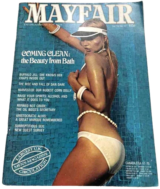 MAYFAIR MAGAZINE VOL 12 No 2 Feb 1977 Linda Lusardi Susan Backlinie from Jaws £16.00 - PicClick UK