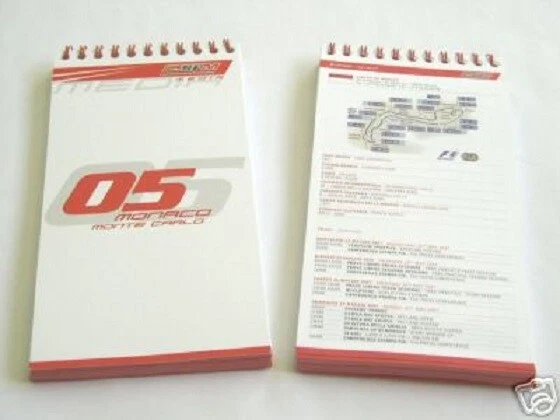 FERRARI F1 TEAM - media press book - grand prix formule 1 MONACO 2007 ...