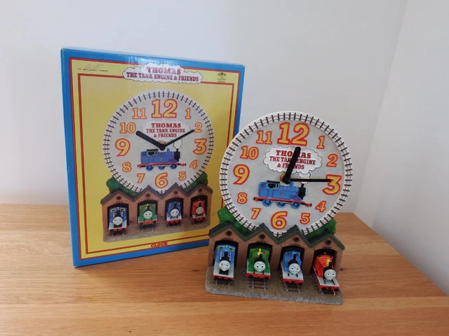 THOMAS THE TANK Engine & Friends Clock. Leonardo Collection. Working ...