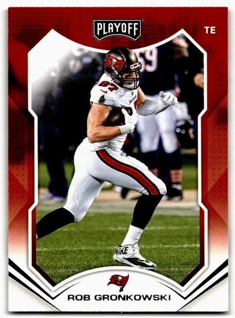 2021 PANINI SÉRIES éliminatoires Rob Gronkowski #172 boucaniers de ...