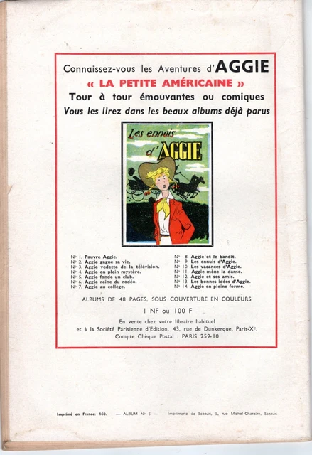 LA PETITE ANNIE 5 Le Millionnaire A La Jambe De Bois Spe 1958 EUR 19,99 ...