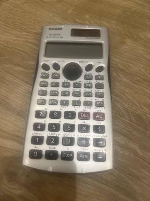 CASIO FX-115MS SCIENTIFIC Calculator £2.22 - PicClick UK