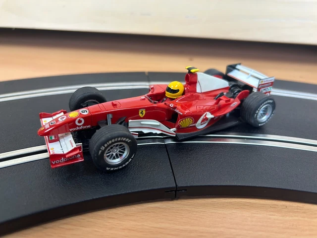 SCALEXTRIC F1 CAR Scuderia Ferrari F1 Team F2004 Kimi Raikkonen No 6 ...