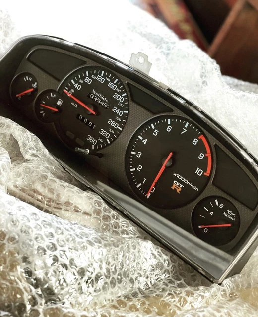 GENUINE NISSAN SKYLINE R33 Gtr Gt-R Veilside Speedo Speedometer Cluster ...