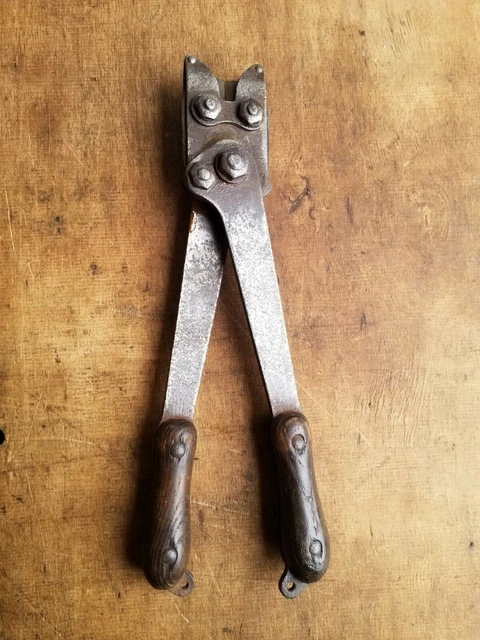 VINTAGE WW1 CHARLES Pugh 12" Wire Cutters Tank/Armoured Vehicle Wire ...