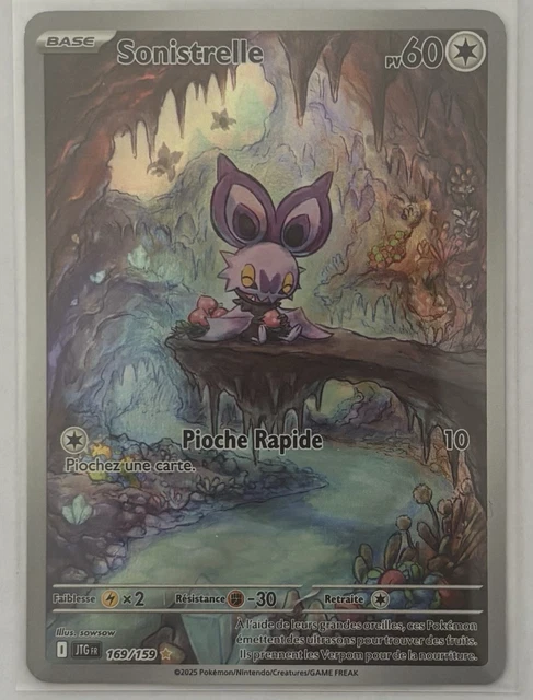 CARTE POKÉMON - Sonistrelle AR 169/159 - EV09 Aventures Ensemble - FR ...