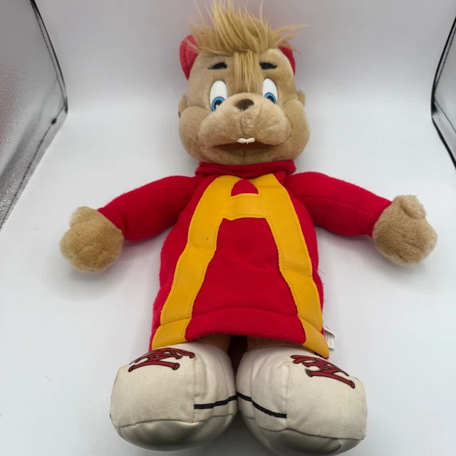 VINTAGE 1993 ALVIN & The Chipmunks Full Body Puppet Plush 16" $37.35 ...