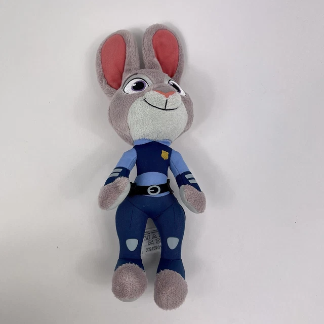 DISNEY ZOOTOPIA JUDY Hopps Rabbit Plush Doll Figure 12” Tall Bunny Toy ...