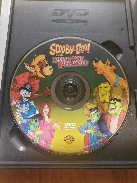 SCOOBY-DOO AND THE Reluctant Werewolf DVD 2002 Warner Bros. $6.95 ...