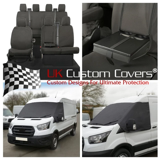 FORD TRANSIT VAN Mk8 (& Tipper) All Seat Covers & Screen Wrap 420 120 ...