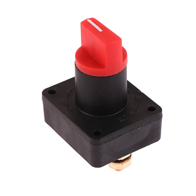AUTO CAR BATTERY Isolator Switch Power Isolation Disconnector Cut Off ...