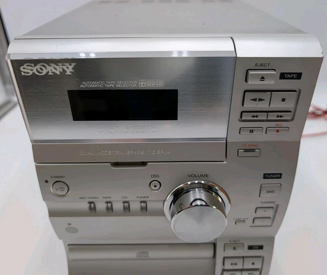 SONY CMT-CP1 HCD-CP1 Micro Stereo Hifi System Radio Tape CD READ BELOW ...