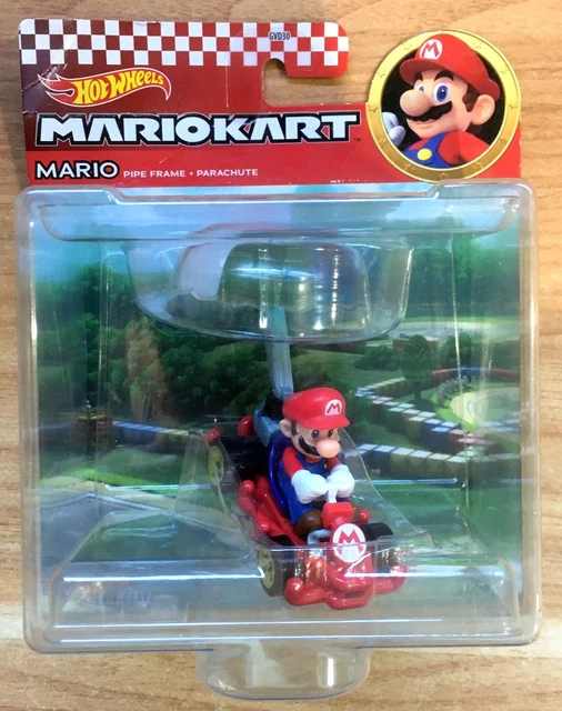 HOT WHEELS MARIO Kart Pipe Frame Parachute Car New In Rigid Blister New ...