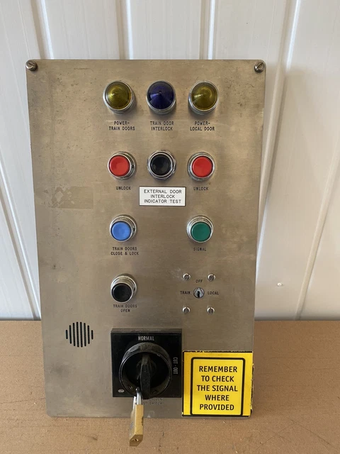 BRITISH RAIL MK4 guards control panel £80.00 - PicClick UK