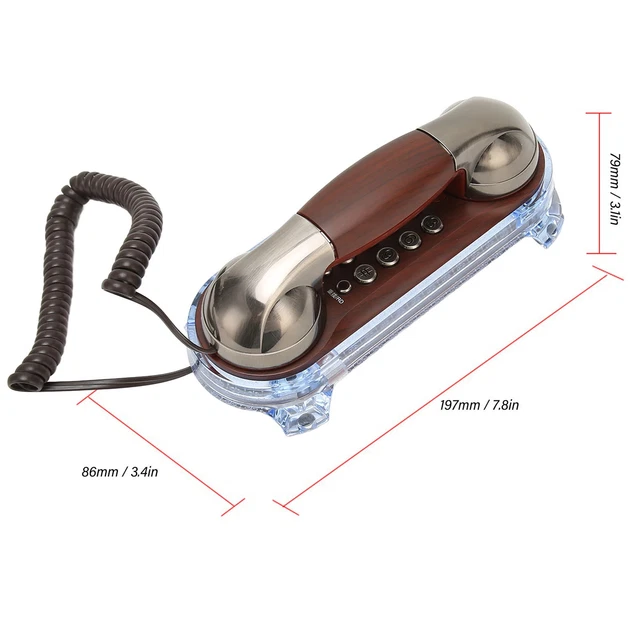 LANDLINE PHONE RETRO Landline Phone Ergonomics For Home For Office £17. ...