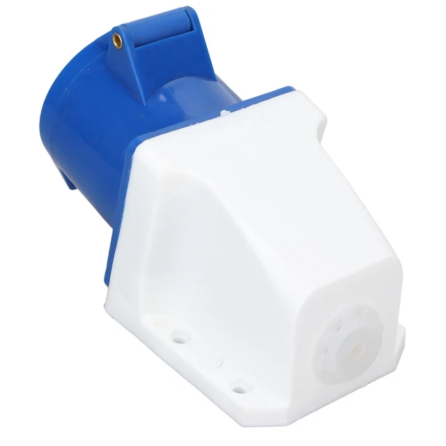 (32A)3PIN INDUSTRIAL PLUG Socket 16A/32A 3 Pin Female CEE Adapter IP44 ...
