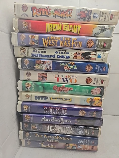 WARNER BROS VHS lot 11 Tapes £29.59 - PicClick UK