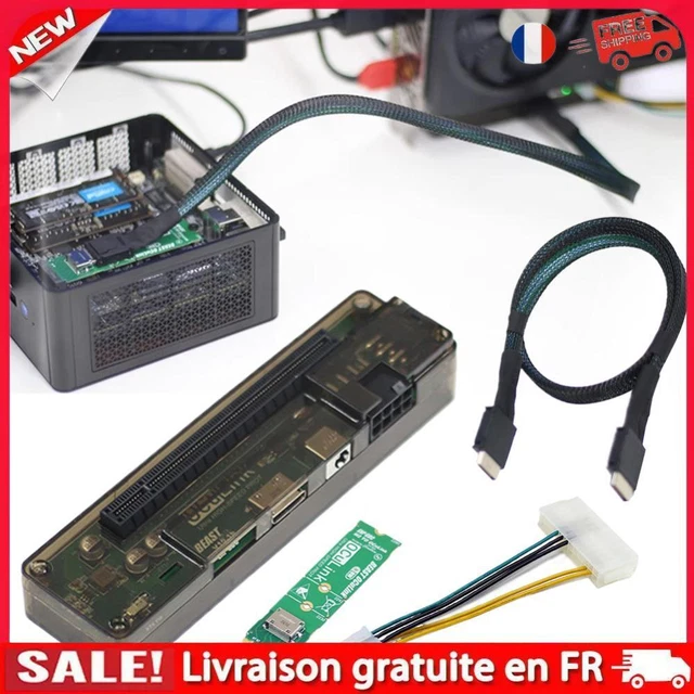 USEFUL EXP GDC OCuLink GPU Dock PCIe 4.0 X4 External Graphics Card Dock ...