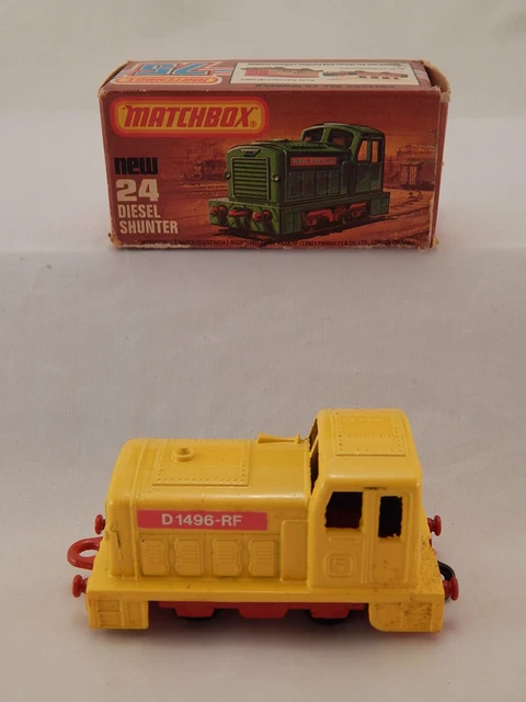 MATCHBOX 24 DIESEL Shunter Loco Locomotiva New In Box 1:64 EUR 13,95 ...