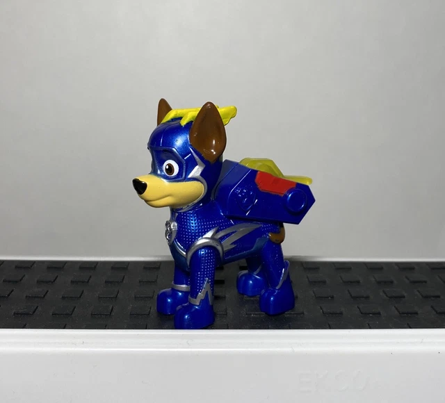 PAW PATROL CHASE Mighty Pups Super Paws Toy Figure Protect Hero Safety ...