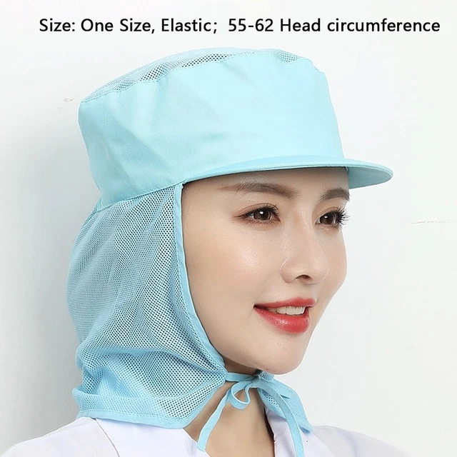 CLOTH CHEF HAT Work Wear Cooking Hygienic Cap Hair Nets Cap Hotel ...