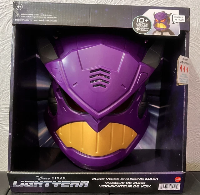DISNEY PIXAR LIGHTYEAR Zurg Voice Changing Mask Buzz Toy Story £19.99 ...