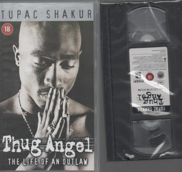 TUPAC SHAKUR THUG Angel The Life Of An Outlaw Vhs Video Still Sealed £ ...