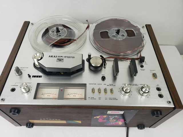 VINTAGE AKAI GX-4000D Reel to Reel Tape Deck Player Recorder £98.51 - PicClick UK