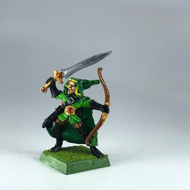 WOOD ELVES WAYWATCHER Elf Citadel - Warhammer Fantasy Classic Metal GW ...