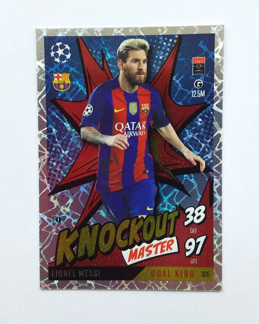 MATCH ATTAX 2025 Knockout Master Lionel Messi £5.92 - PicClick UK