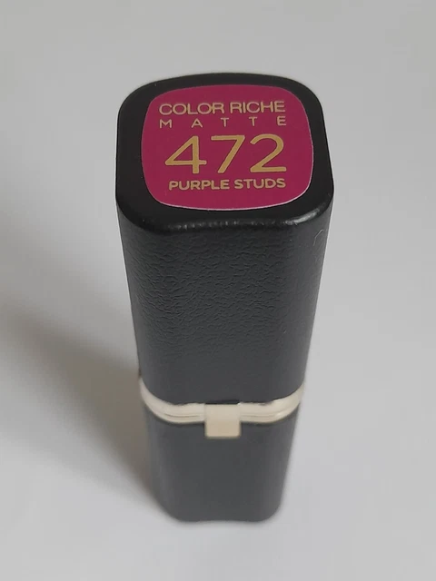 L’OREAL COLOR RICHE Matte Lipstick - 472 Purple Studs £4.49 - PicClick UK