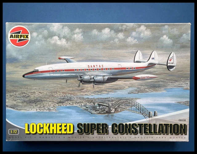AIRFIX LOCKHEED SUPER Constellation 1:72 Model Kit £99.95 - PicClick UK