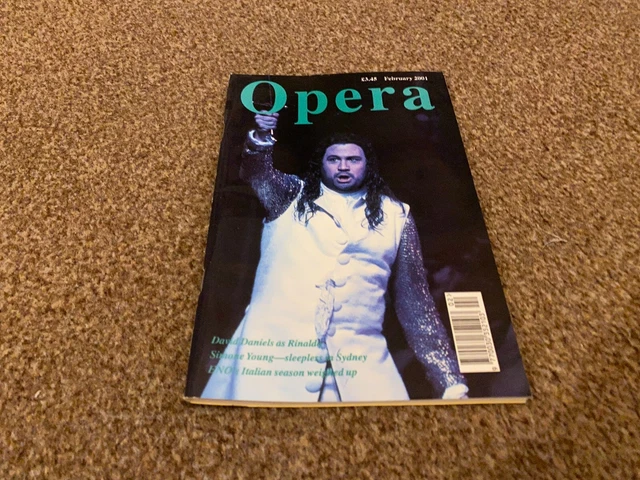 OPERA MAGAZINE 2001 Feb David Daniels As Rinaldo. Simone Young. Paul ...