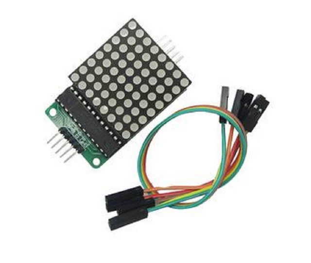 MAX7219 DOT LED Matrix Display Module SCM Control Module For Arduino £4 ...