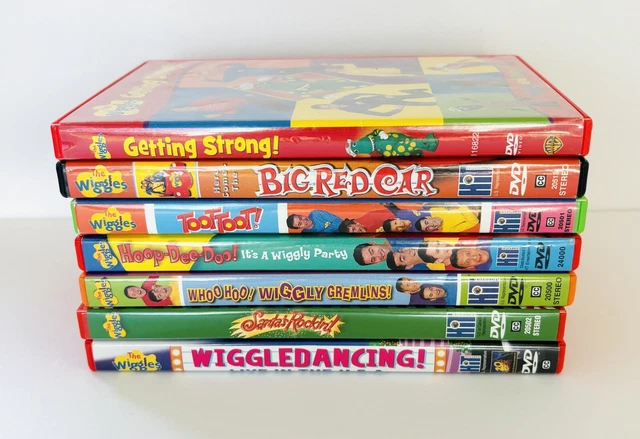 THE WIGGLES DVD Lot of 7 - Toot Toot Santa Big Red Car Dancing Santa ...