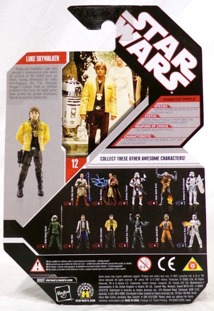 HASBRO STAR WARS 30th Aniversario Colección Luke Skywalker Ceremonia 3. ...