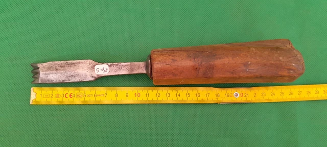 OUTIL ANCIEN -CISEAU A BOIS GRADINE SCULPTEUR ÉBÉNISTE MENUISIER EUR 8 ...
