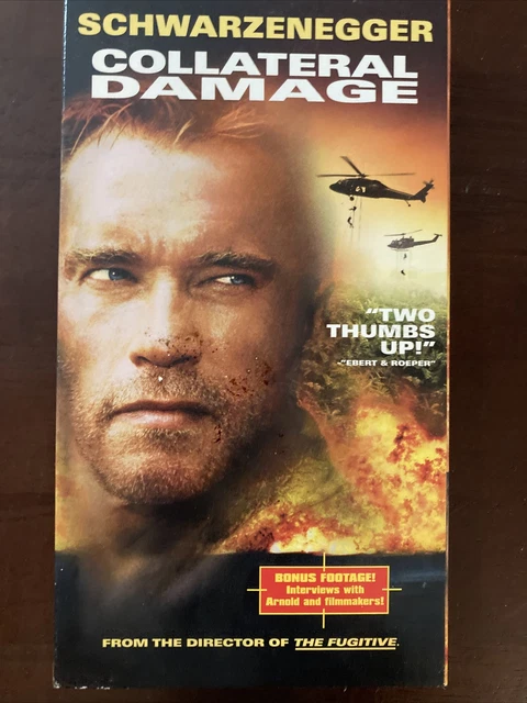 COLLATERAL DAMAGE VHS Movie 2002 Arnold Schwarzenegger £6.82 - PicClick UK