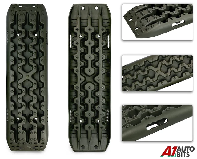 HEAVY DUTY 4X4 Off Road Recovery Track Ramps Traction Grip Boards ...