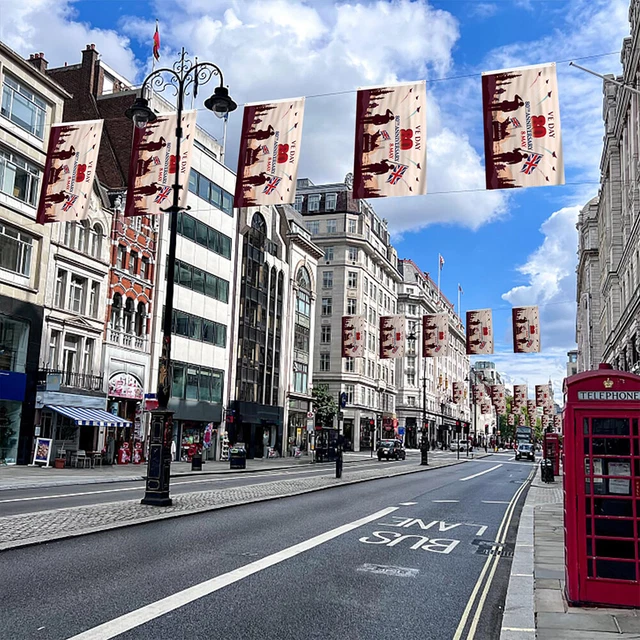 2025 VE DAY 80th Anniversary Flag 3x5 Ft VE Day Flag Memorabilia Flag ...