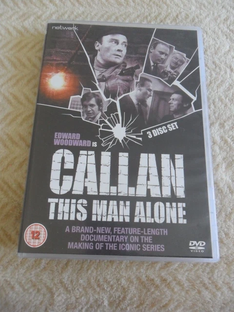 CALLAN - THIS Man Alone (DVD, 3-Disc Set) Documentary Edward Woodward ...