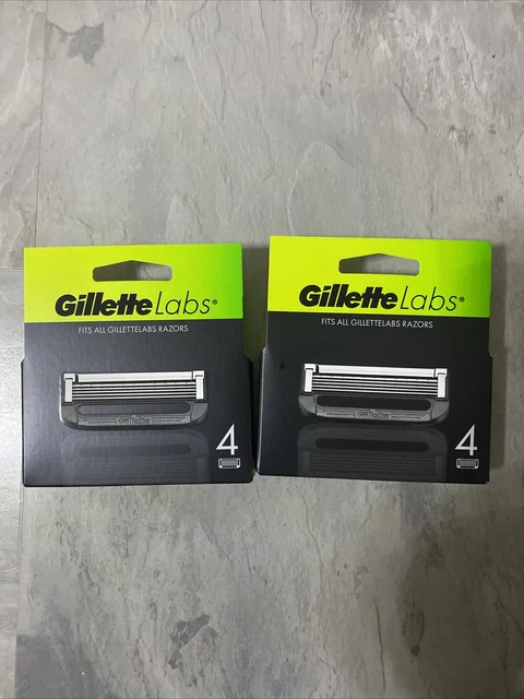 GILLETTE LABS RAZOR Blades Refill Packs - Two Pack of 4 EUR 15,56 ...